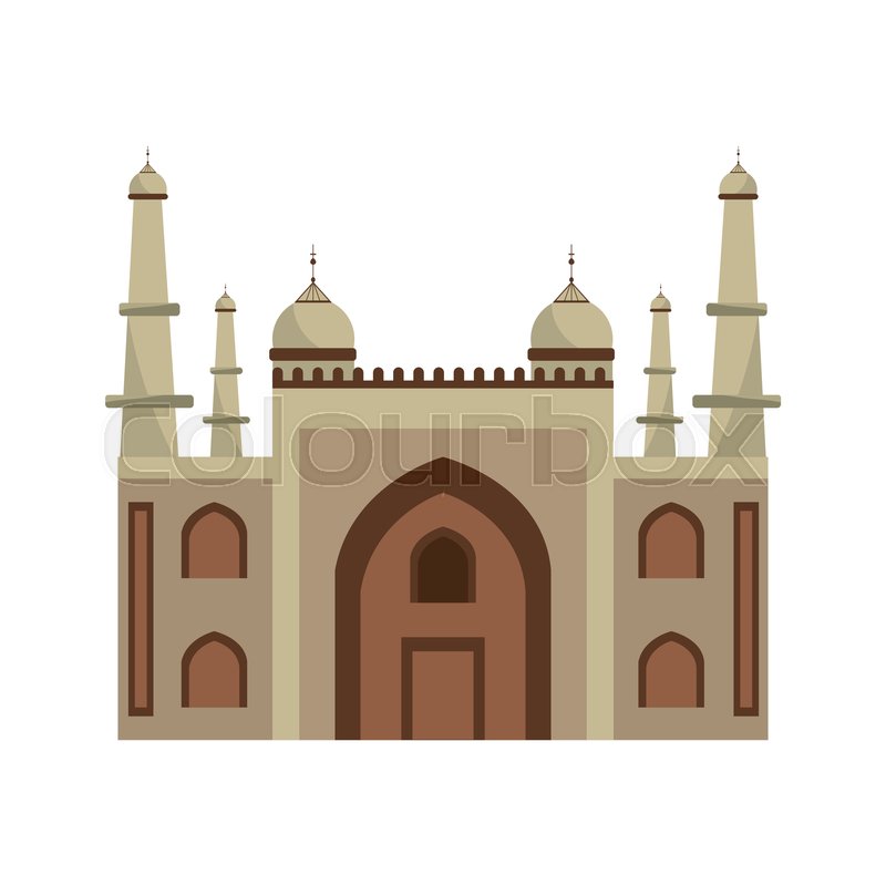 Mysore palace india icon vector ... | Stock vector | Colourbox