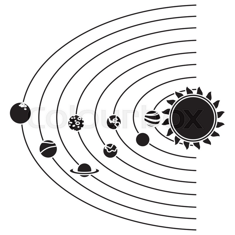 Solar System Science Clip Art