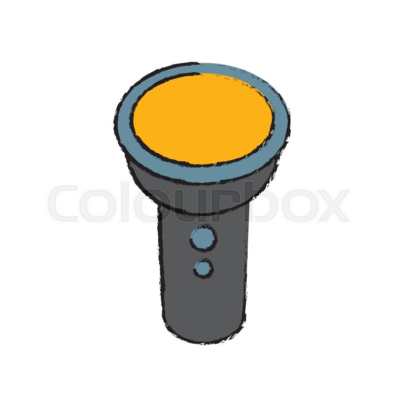 Flashlight Cartoon Isolated Cute Kawaii Cartoon Cute Kawaii, 54% OFF