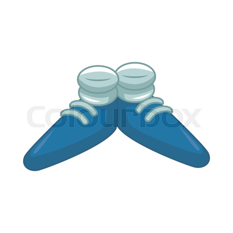 Funny shoes cartoon icon vector ... | Stock vector | Colourbox