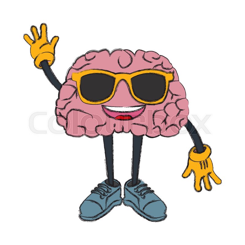Cute Brain Clip Art