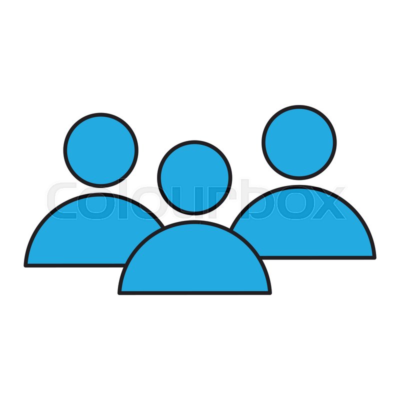 Avatar community people group social ... | Stock vector | Colourbox