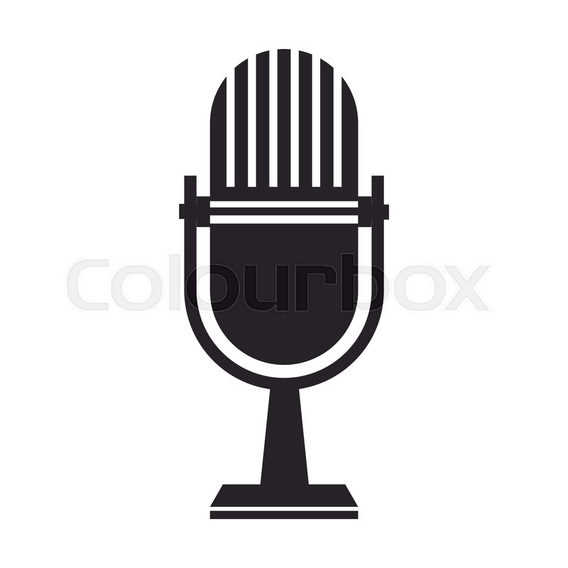 Radio Microphone Vector