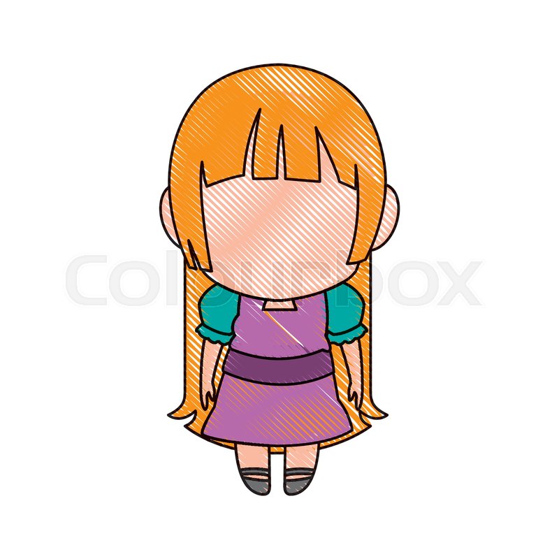 Shy Girl Chibi