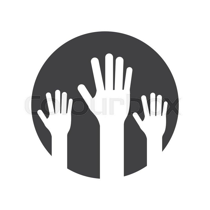 Open Hand Logo Vector