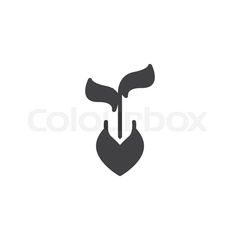 Seed Growing Vector