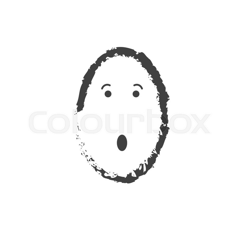 Surprised Face Drawing