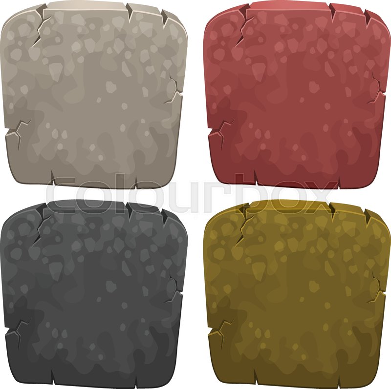 Background templates with stone in ... | Stock vector | Colourbox