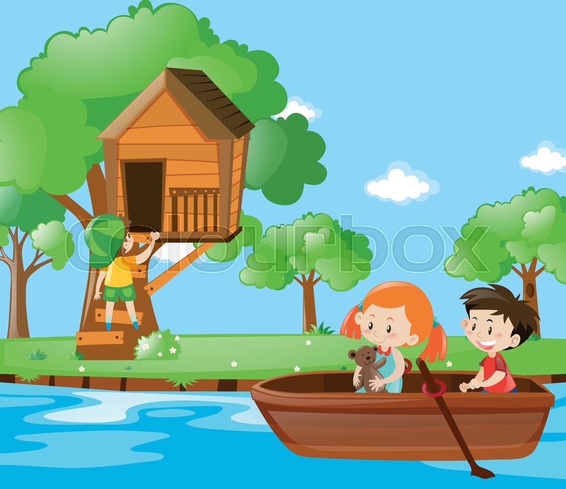 Row Boat Clipart