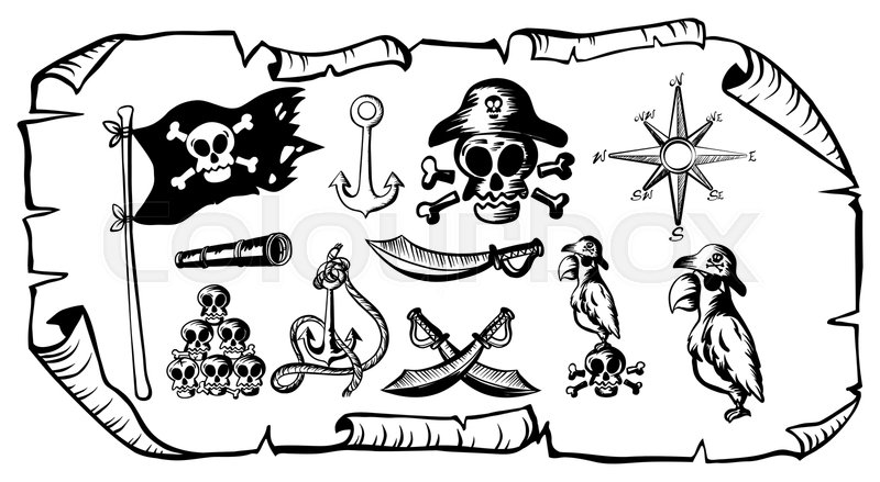 Treasure Map Symbols