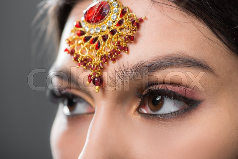 Indian Bindi Eyes