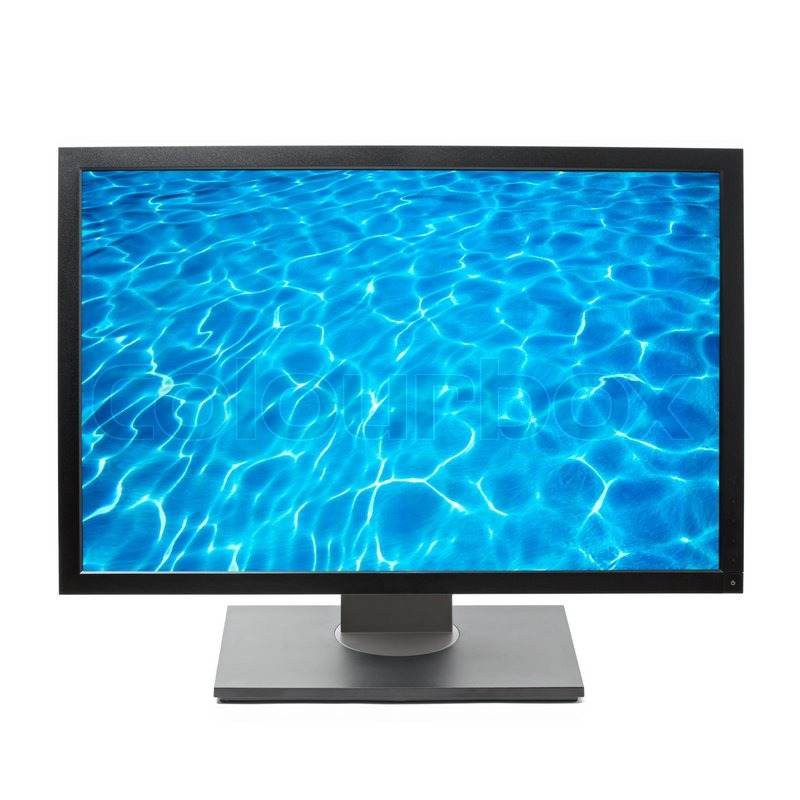 Flat screen HDTV TV | Stock Photo | Colourbox