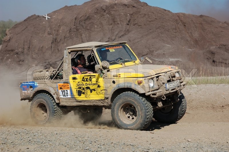 Suzuki SJ jeep at offroad rally ... | Stock Photo | Colourbox