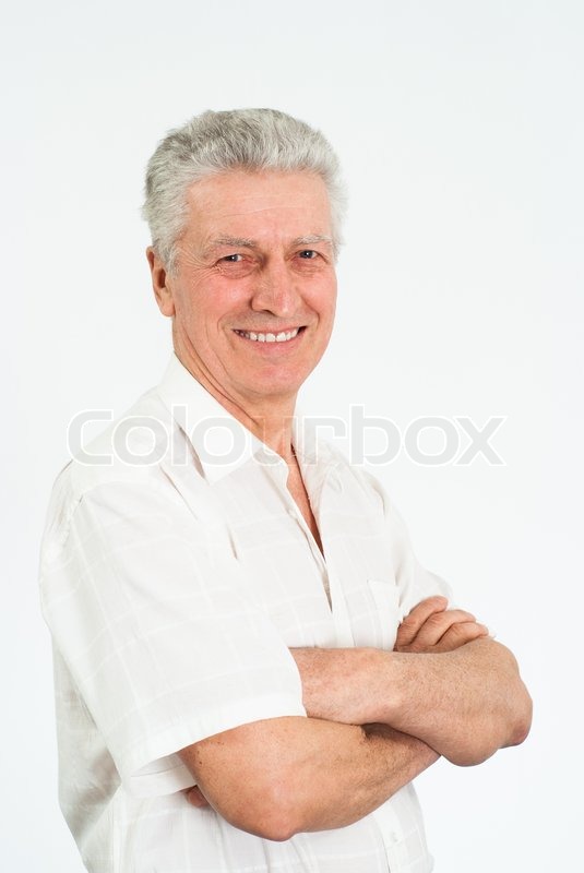 Happy White Man