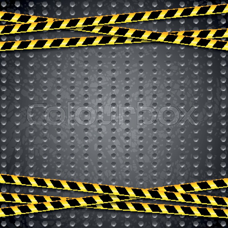Under construction dark background ... | Stock vector | Colourbox