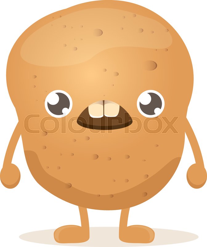 Funny Cartoon Potato Pictures
