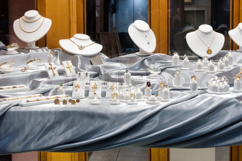 Jewelry Store Window Display