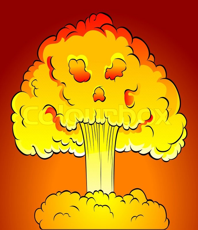 Cartoon Nuke Explosion Wwwbilderbestecom