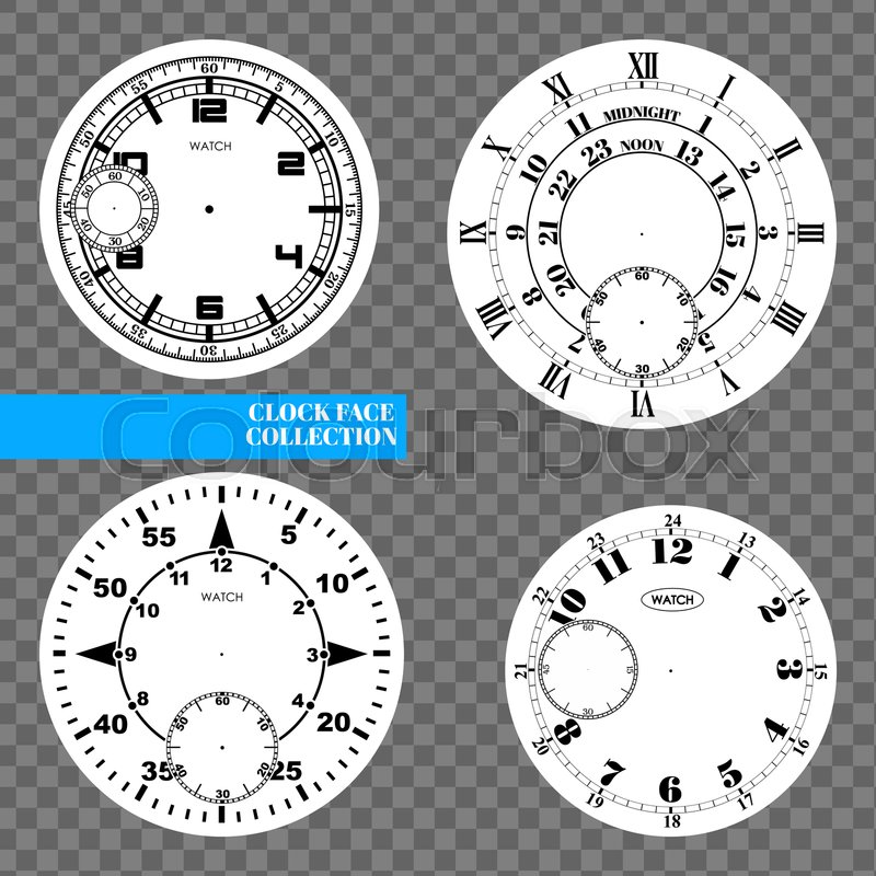 Blank Clock Face Without Numbers
