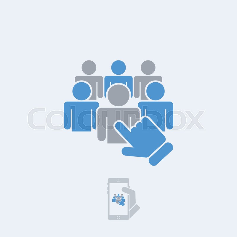 Recruitment icon | Stock vector | Colourbox