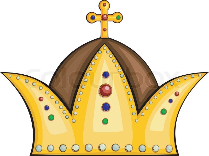 Kongekrone | Stock vektor | Colourbox