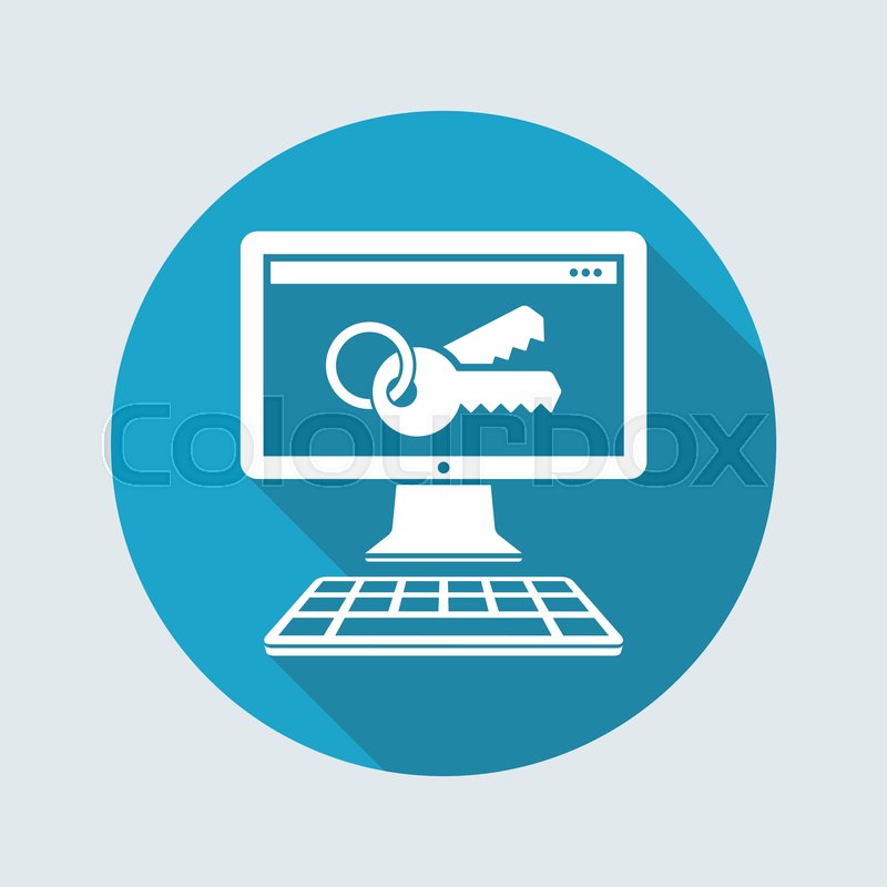 Computer Password Icon