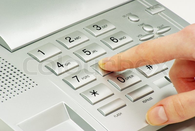 Telephone keypad | Stock Photo | Colourbox