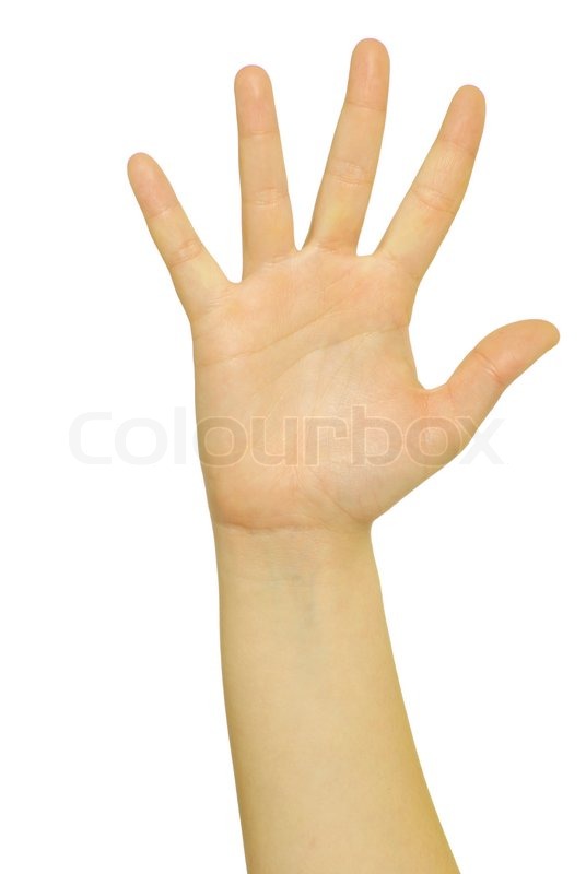 Handgesten | Stock Bild | Colourbox