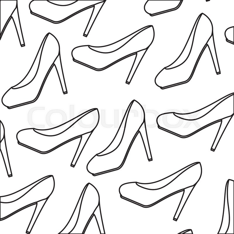 High Heel Shoe Pattern