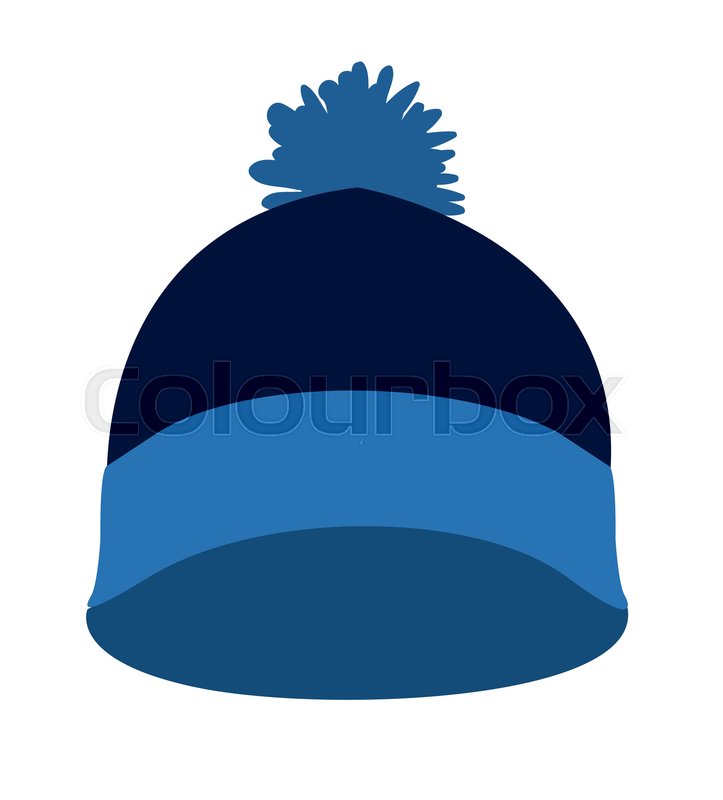 Blue Winter Hat Clip Art