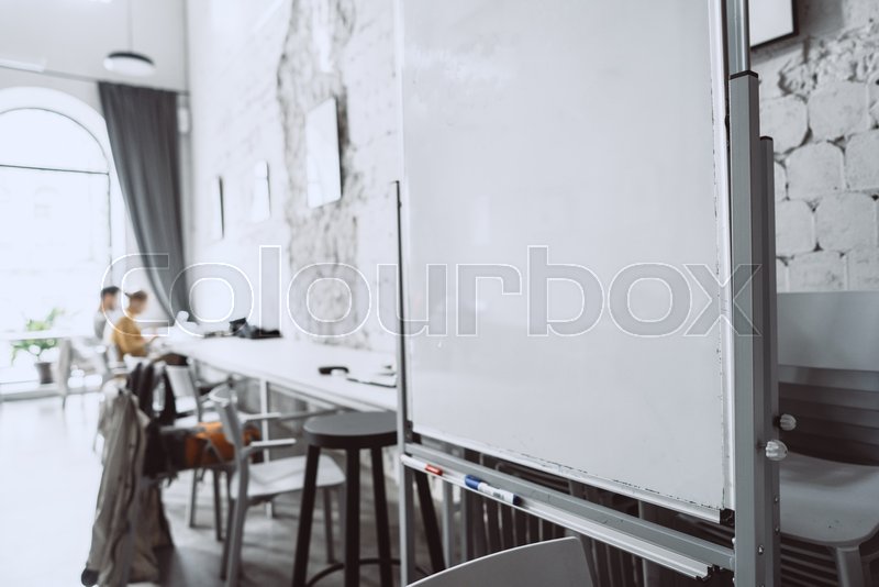 White board in the office from close ... | Stock image | Colourbox