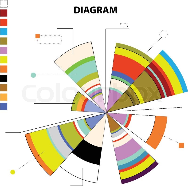 Abstract diagram | Stock vector | Colourbox