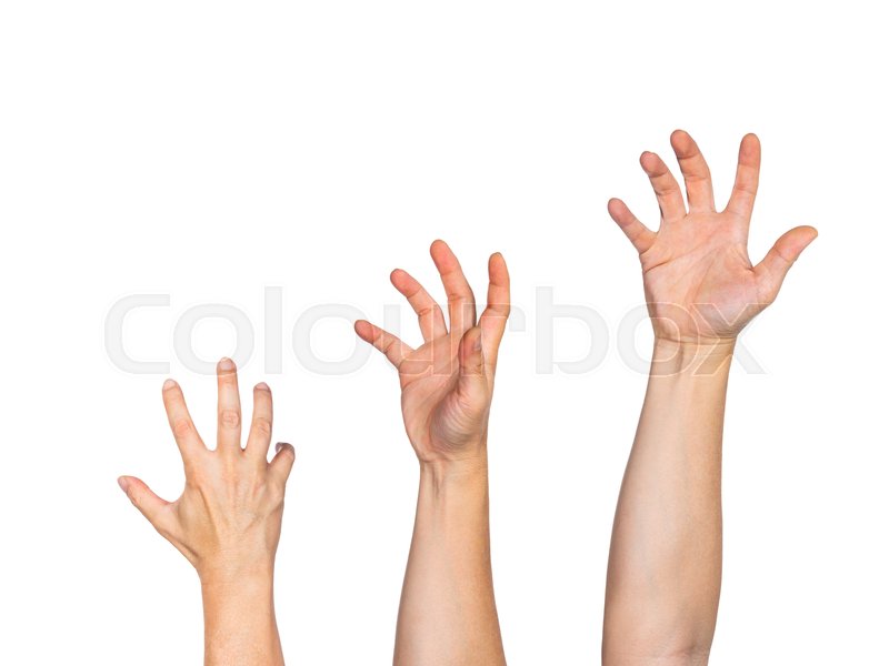 Hand Reaching Out To Grab