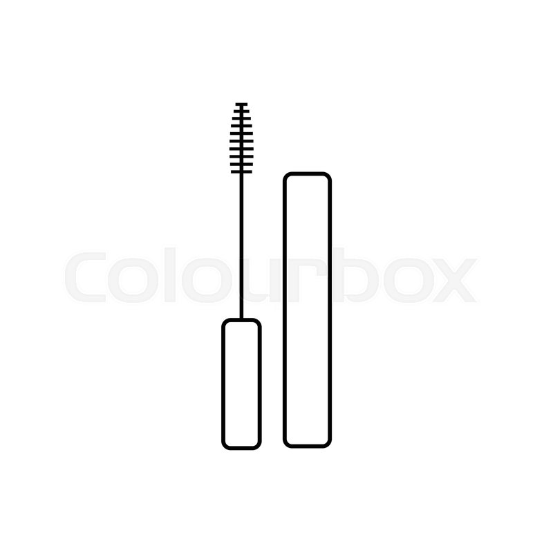 Mascara graphic design template vector ... | Stock vector | Colourbox