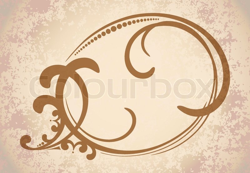 Elegant frame Vector | Stock vector | Colourbox