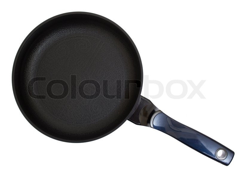 Frying pan isolated on white background | Stock image | Colourbox