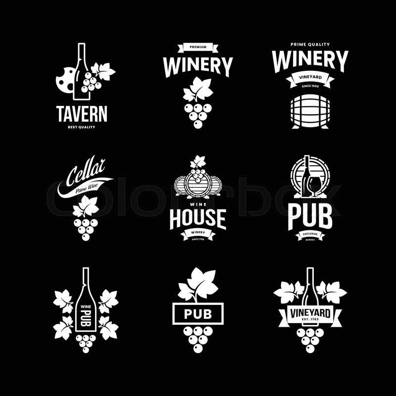 Wine Vector Logo
