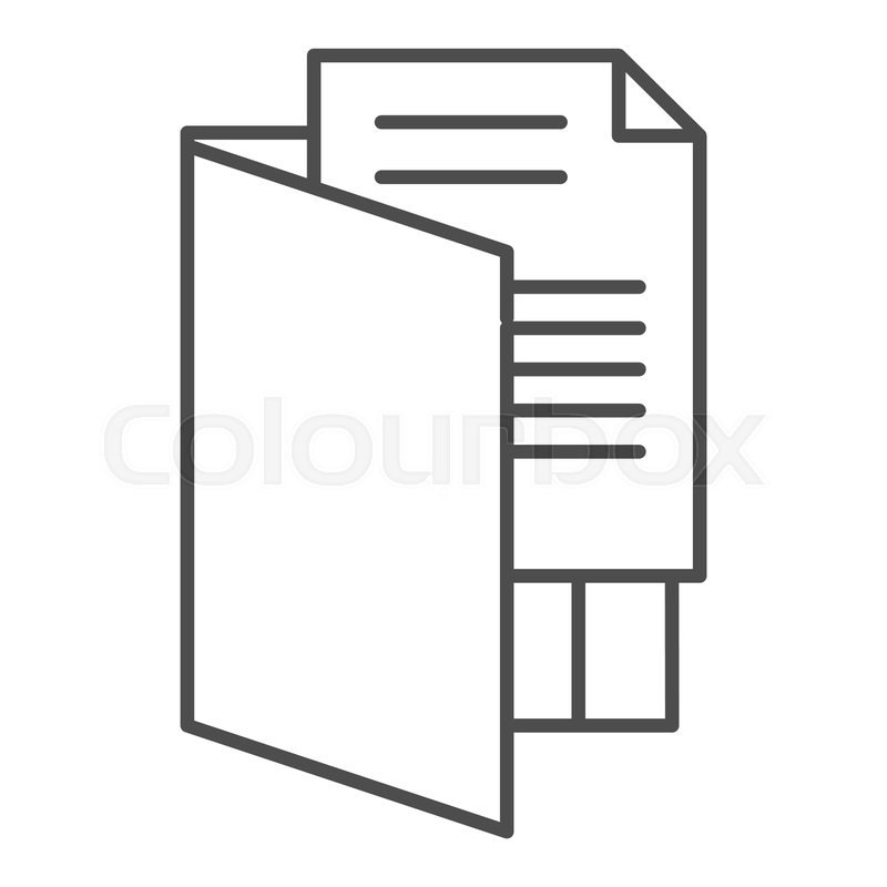 Open Folder Icon Vector