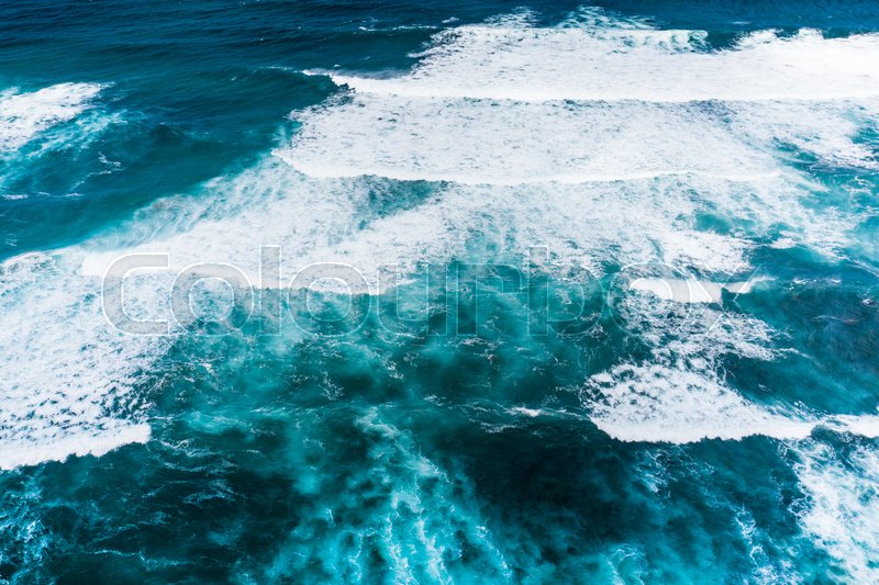 Ocean Waves From Above