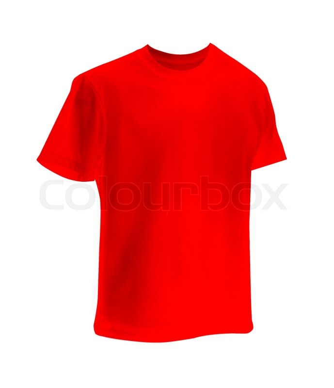 Red T-shirt | Stock image | Colourbox