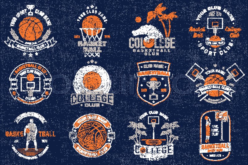 Basketball Hoop Graphic Design