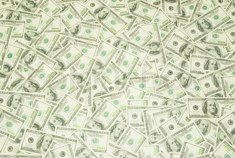 Money background | Stock image | Colourbox