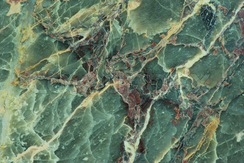 Stein, grün, marmor | Stockfoto | Colourbox