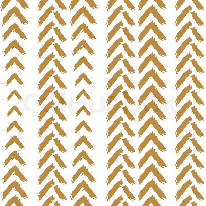 Mustard Yellow Chevron Background
