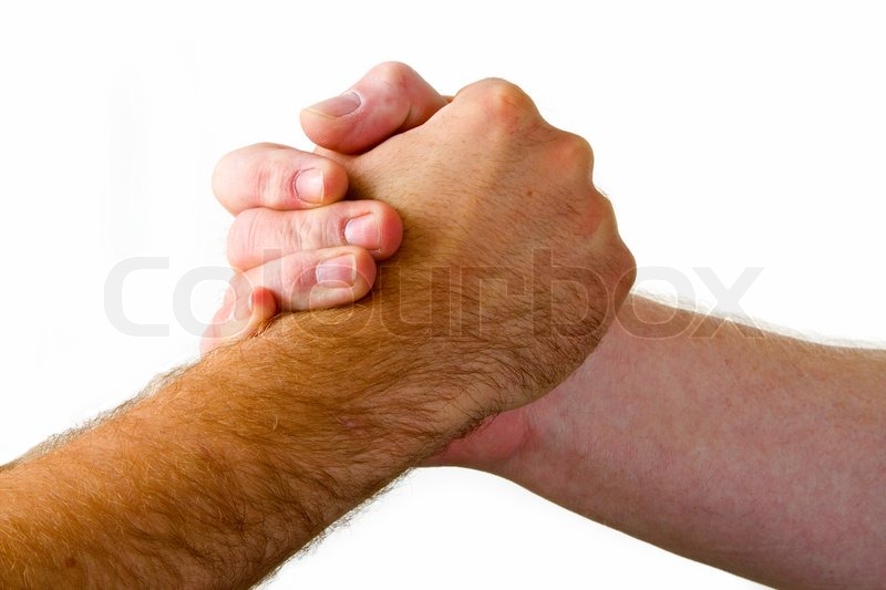 Shake hands | Stock image | Colourbox