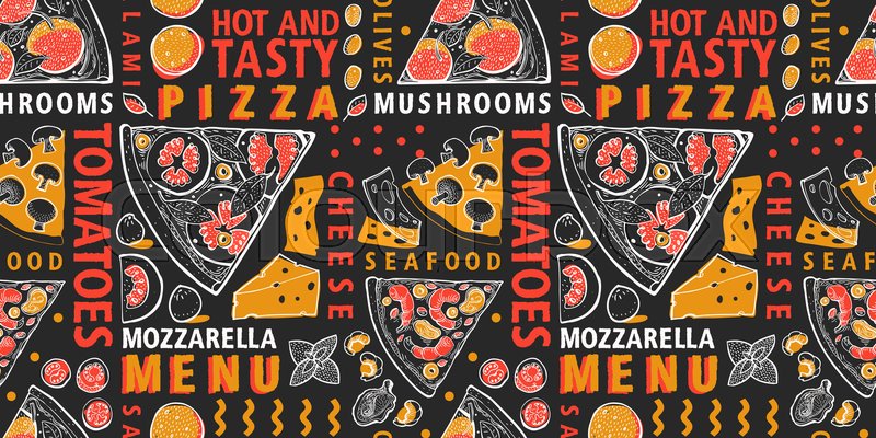 Italian Menu Design Background