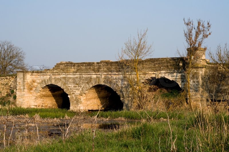 Ancient stone bridge | Stock image | Colourbox