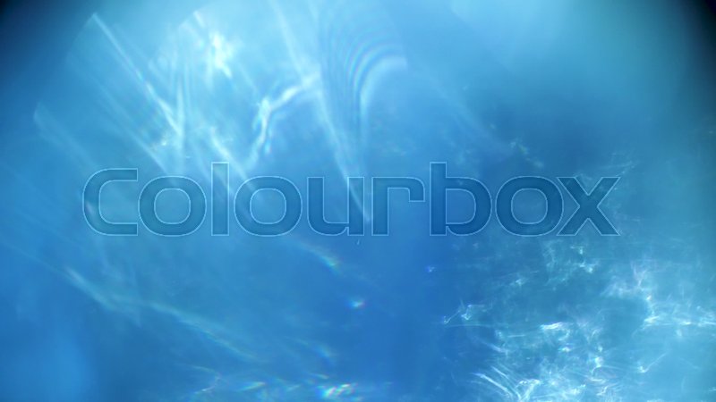 Cold blue light abstract effects for ... | Stock video | Colourbox