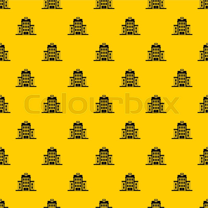Hospital pattern seamless vector ... | Stock vector | Colourbox