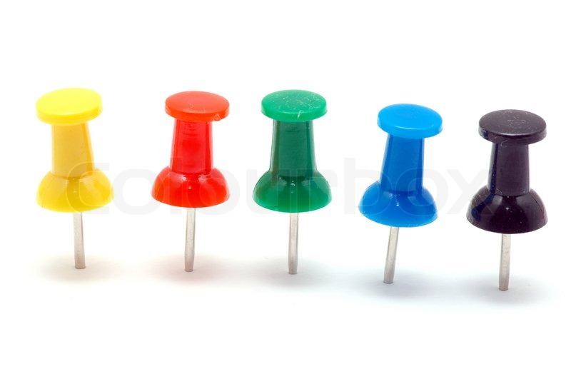 Push pin | Stock image | Colourbox